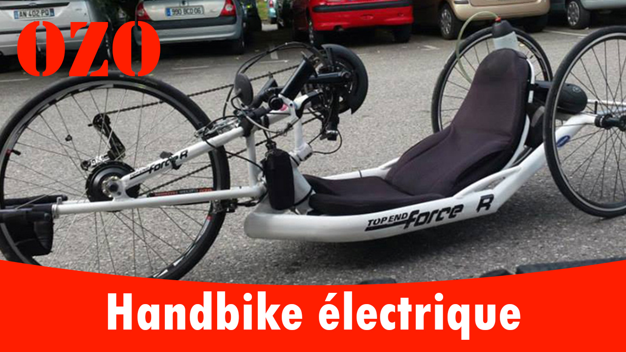 Handbike électrique by OZO - Electric handbike - Ozo, le blog