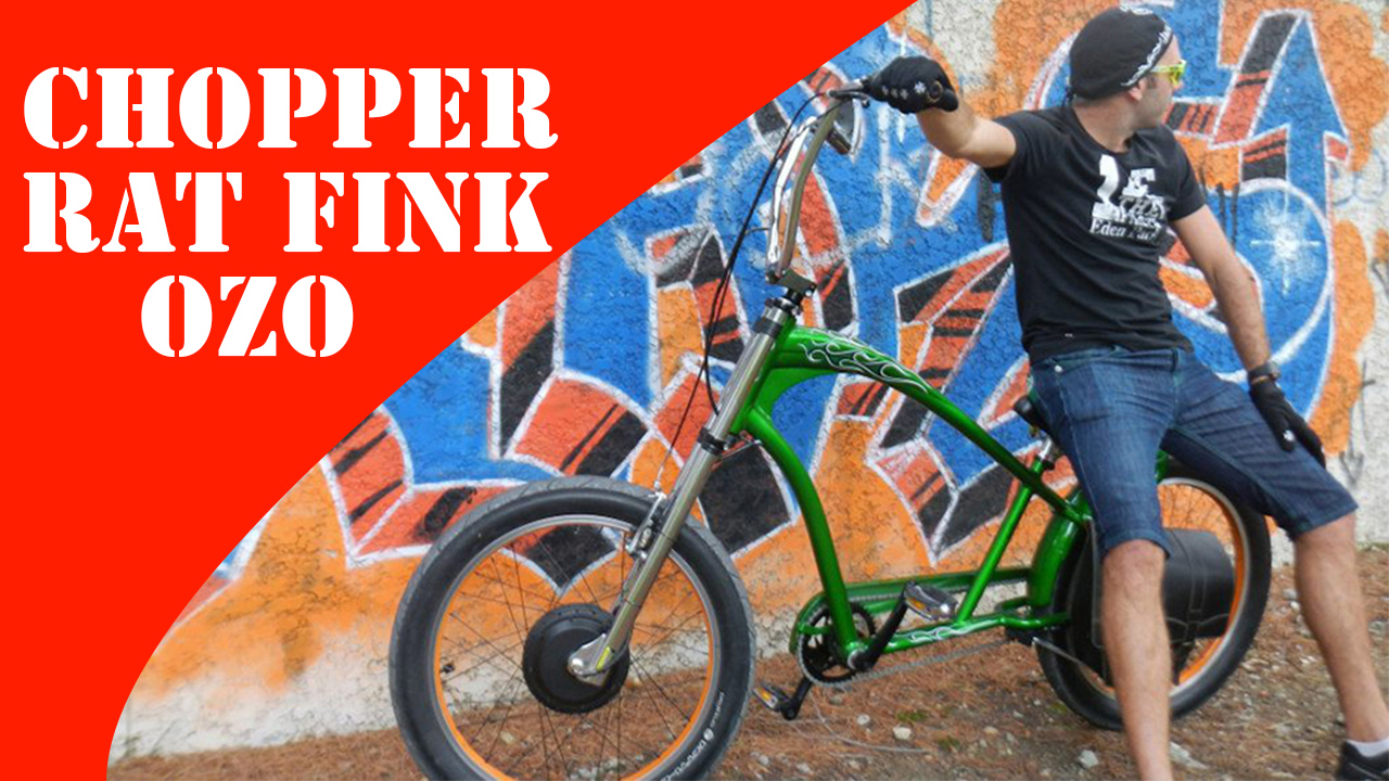 Chopper Rat Fink kit electrique OZO - Ozo, le blog