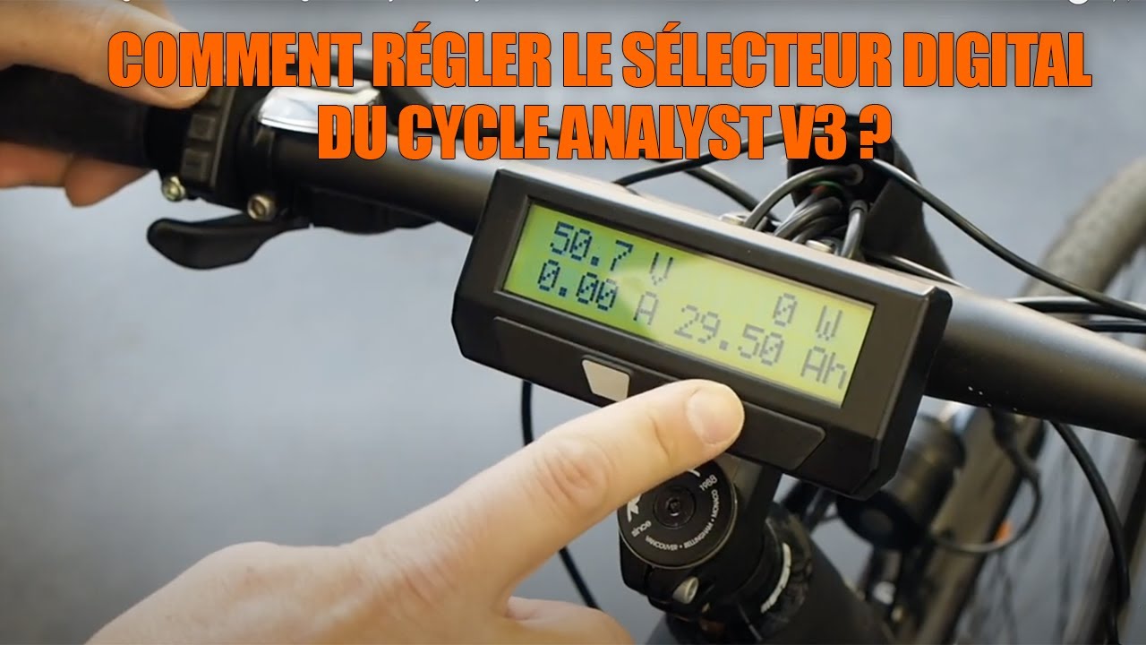 Comment régler le sélecteur digital du cycle analyst V3 - Ozo, le blog