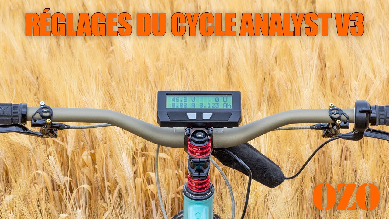 Réglages de base du Cycle analyst V3 - Ozo, le blog
